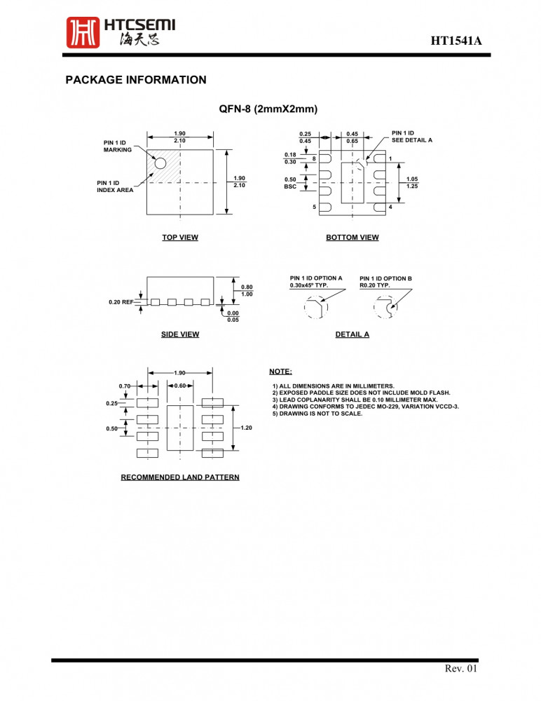 HT1541 datasheet page 10