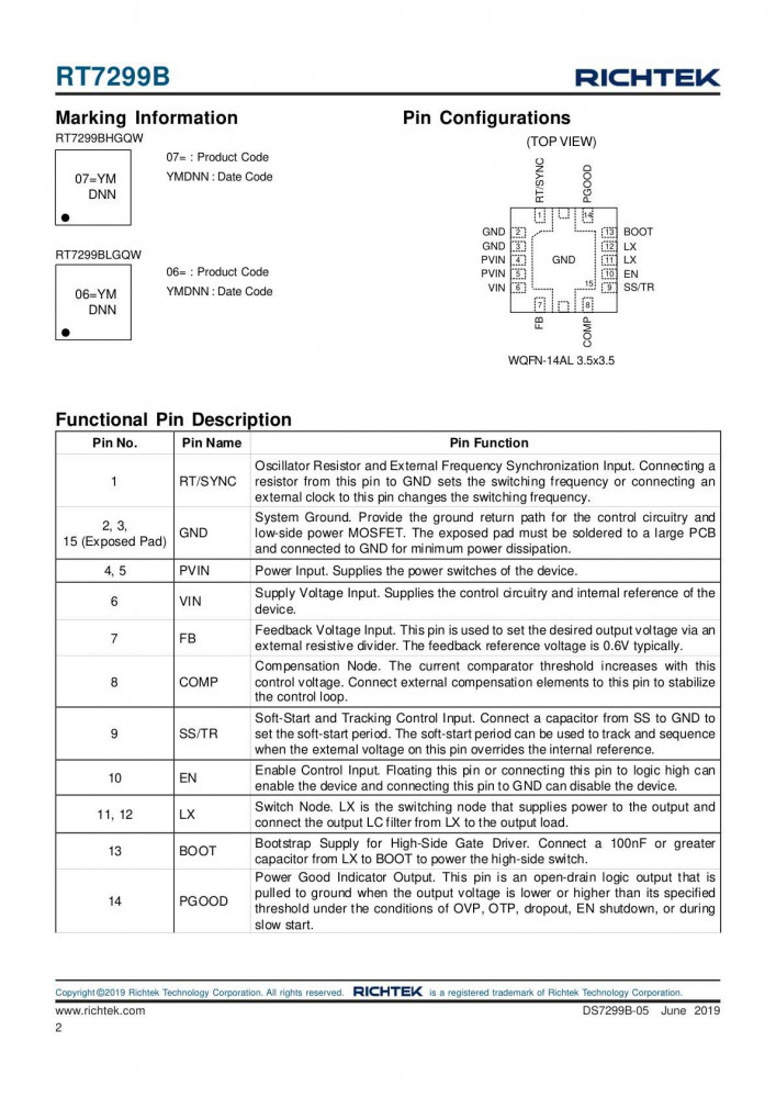 RT7299B document page 2