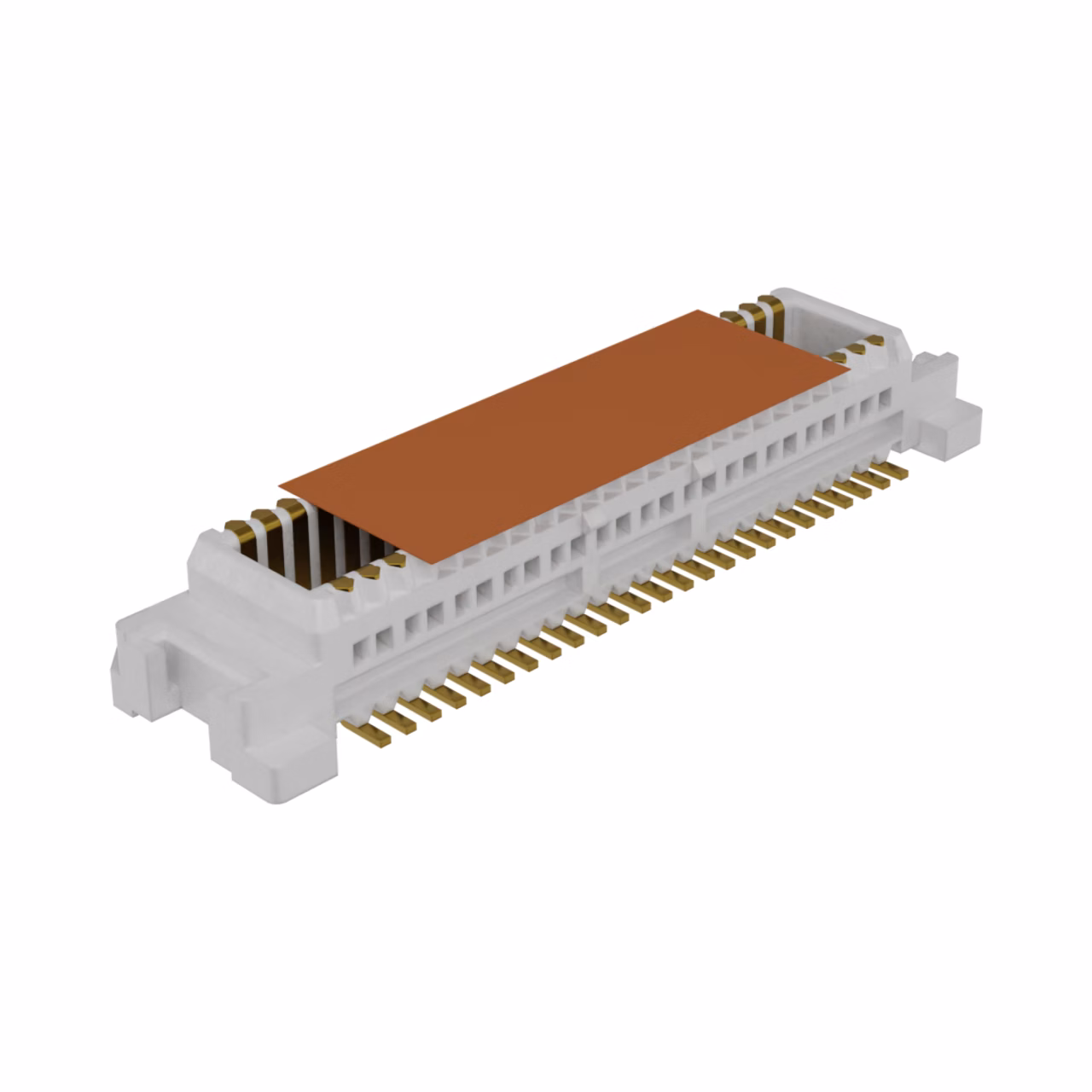 0.50mm Pitch SlimStack Plug, Surface Mount, Dual Row, Vertical, 3.00mm Stack Height, 50 Circuits, with Vacuum Pick-up Tape for sale