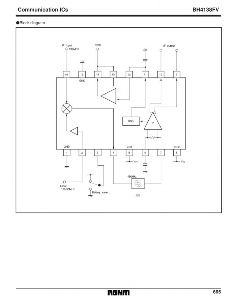 BH4138FV-E2 datasheet page 2