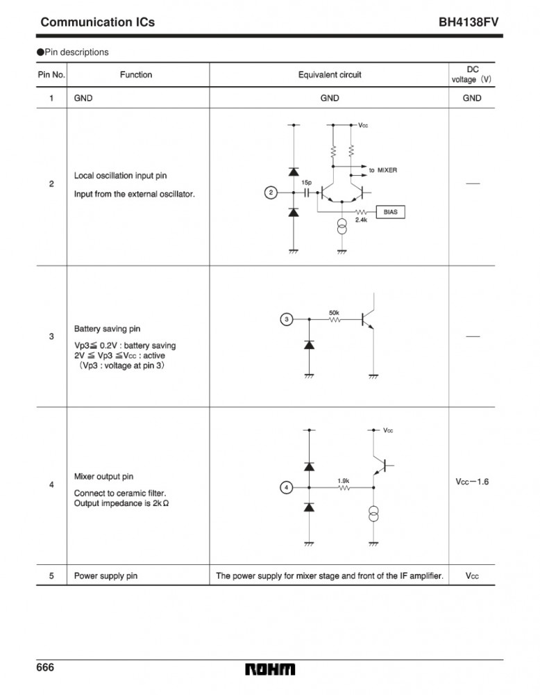 BH4138FV-E2 datasheet page 3