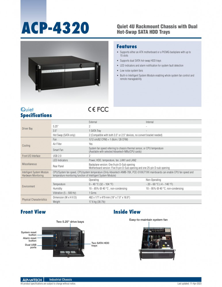ACP-4320 technical document page 1