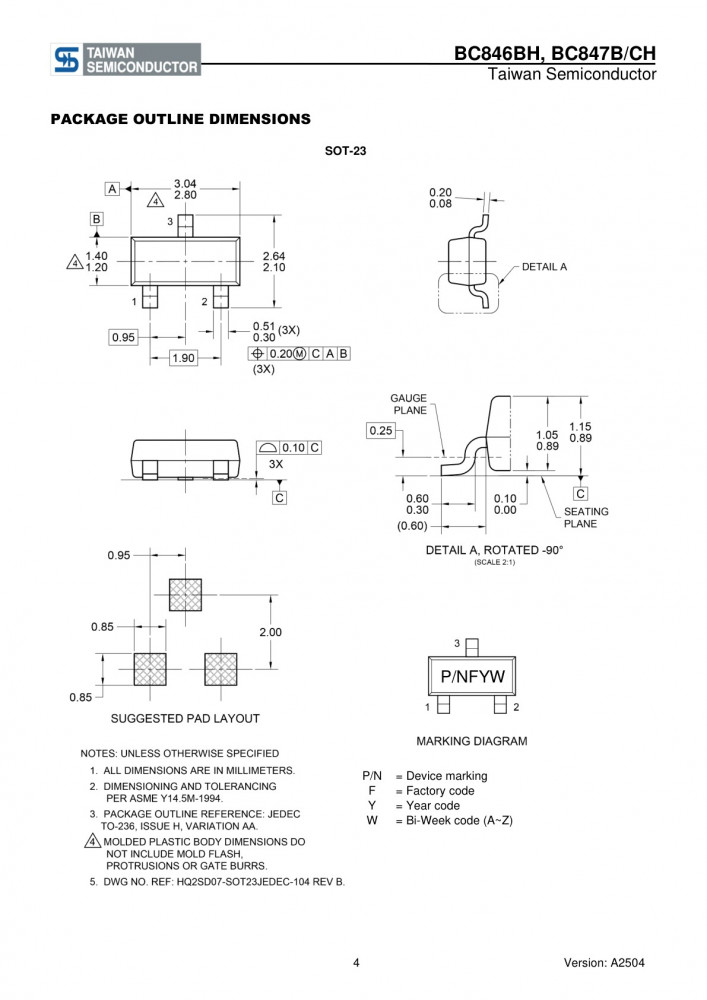 BC847BH datasheet page 4