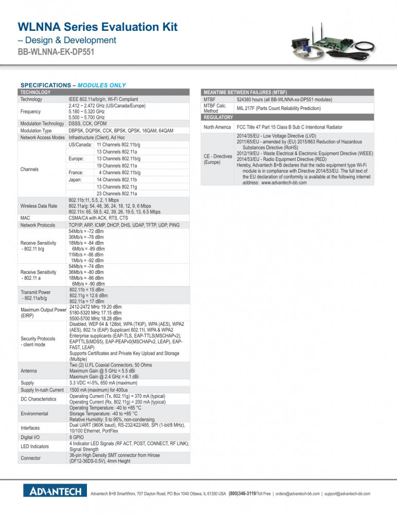 BB-WLNNA-EK-DP551 technical document page 2