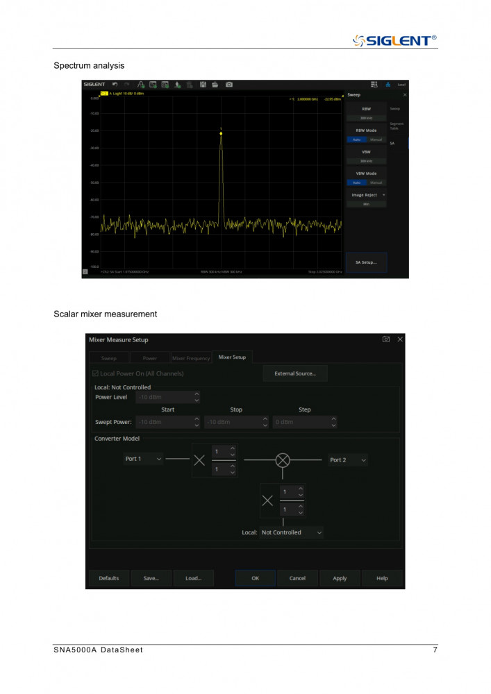 SNA5000A document preview, page 10