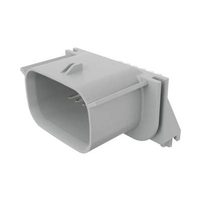MX120G Sealed Header Connector Assembly, 12 Circuit, Gray Housing with No Color Mark for sale