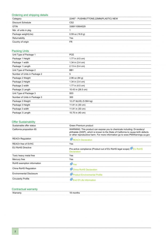 ZB5AA3 technical document page 2