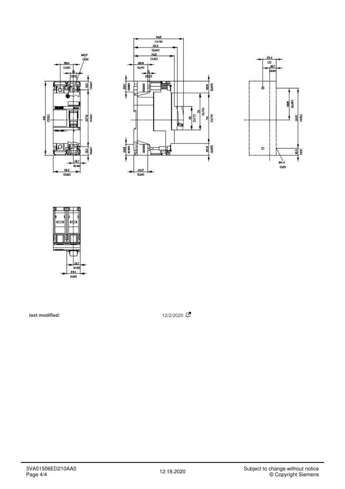 3VA5150-6ED21-0AA0 datasheet page 4
