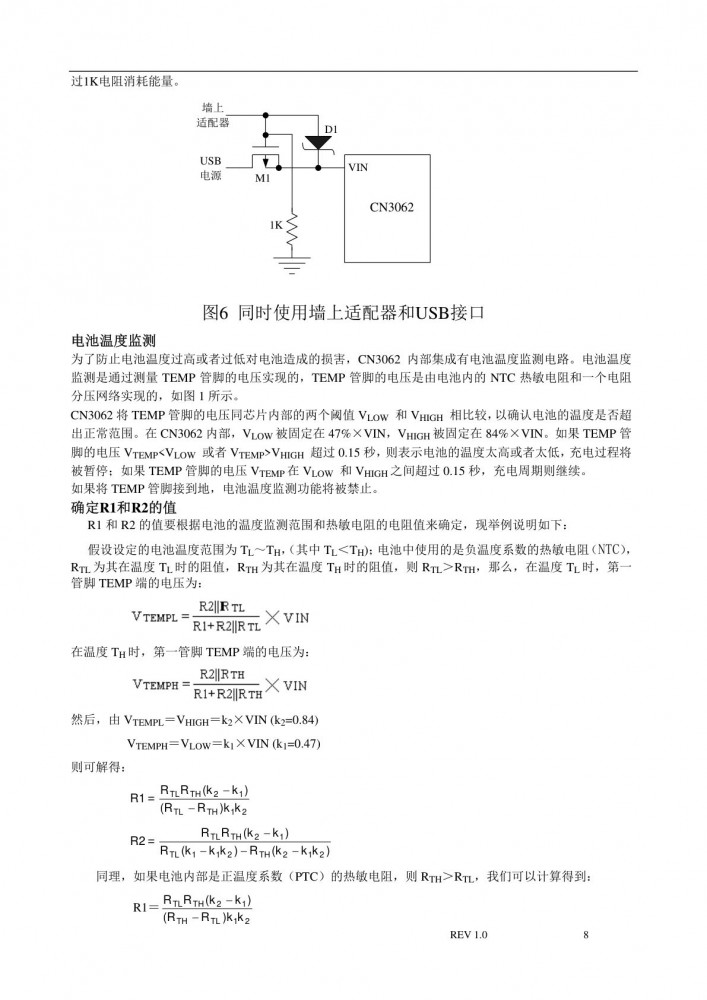 CN3062 datasheet page 8