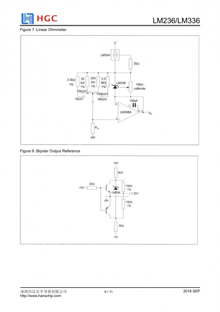 LM336LP-2.5G datasheet page 6