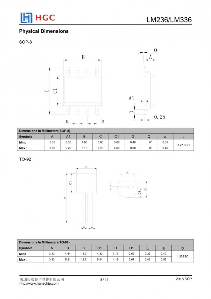 LM336LP-2.5G datasheet page 8