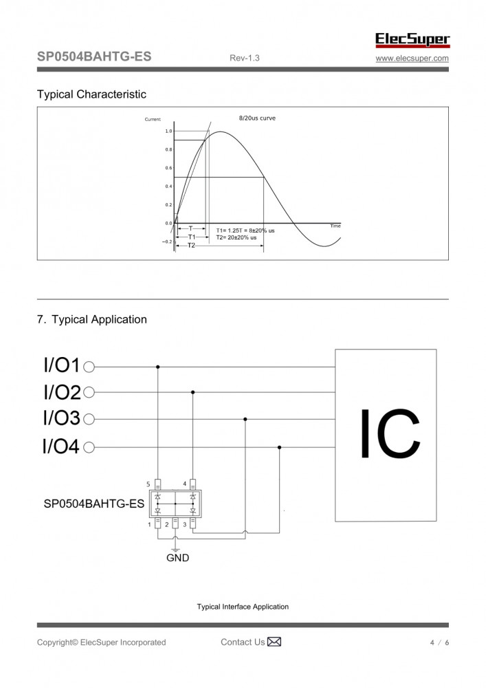 SP0504BAHTG-ES datasheet page 4