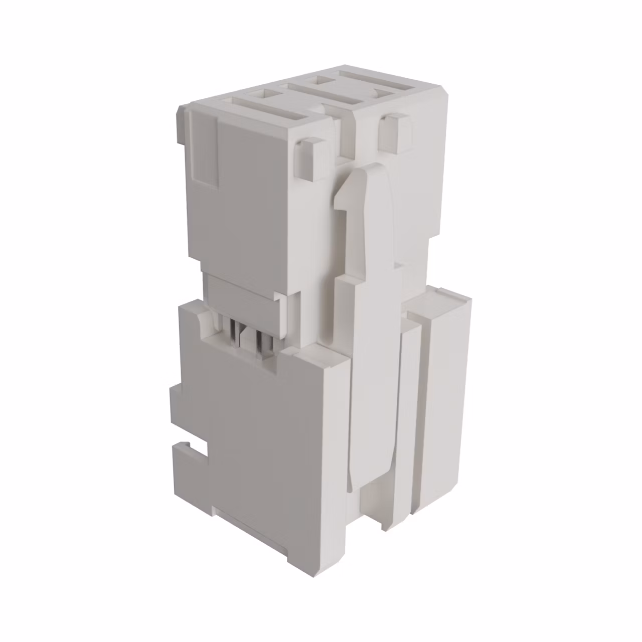 Appli-Mate RAST 5 IDT Housing, 5.00mm Pitch, Indirect, Female, 16 Amp, 3 Circuits, All Position and Code Keys, Latch Between Circuits 1 & 2