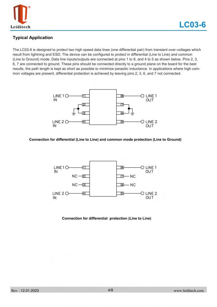 LC03-6 datasheet page 4