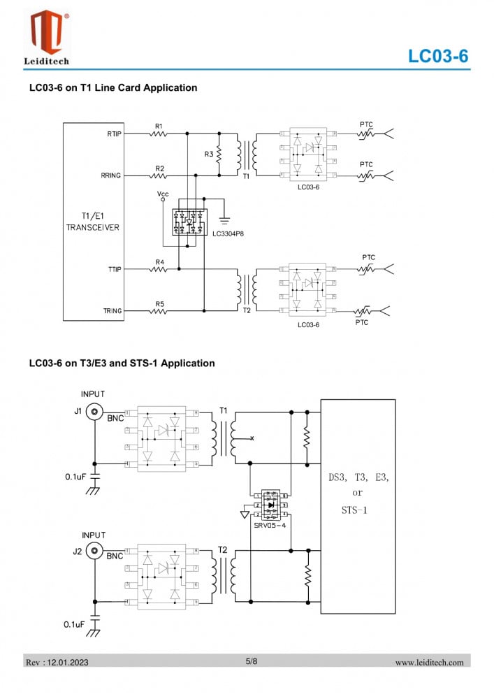 LC03-6 datasheet page 5