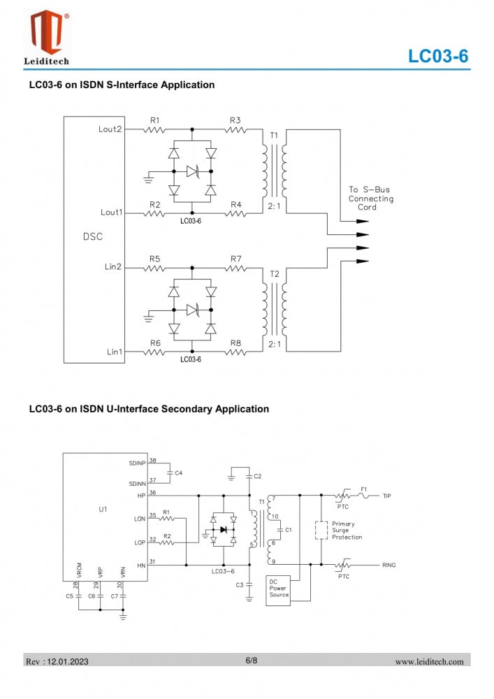 LC03-6 datasheet page 6