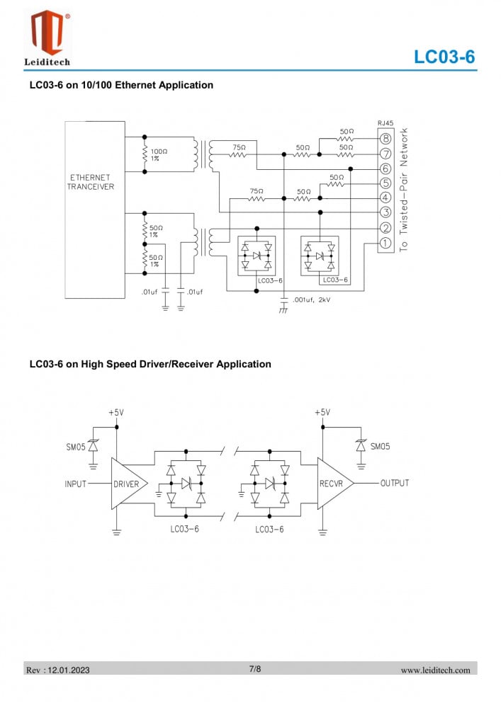 LC03-6 datasheet page 7