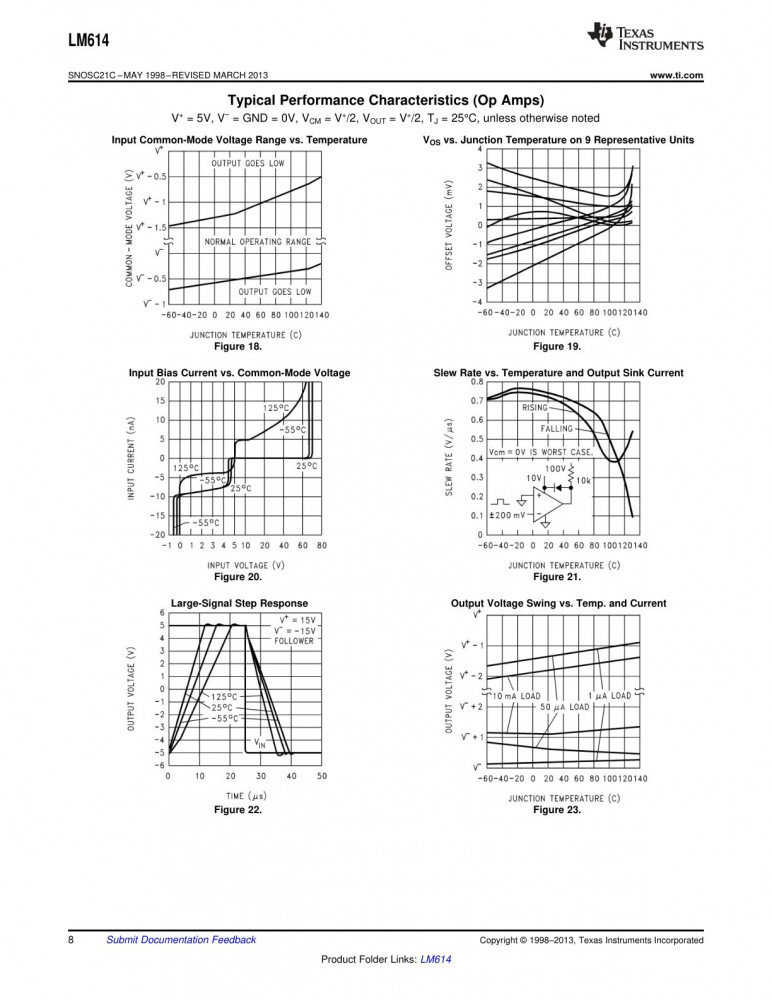 LM614 technical document page 9