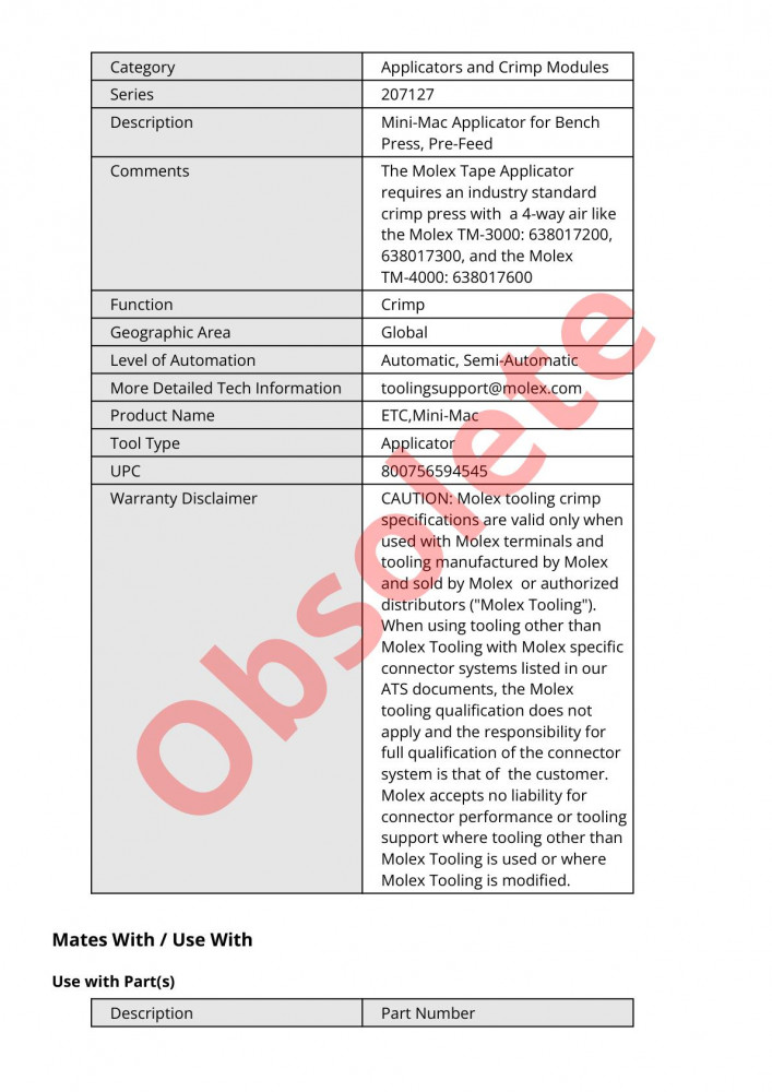 MOLEX 192310202 document preview, page 2