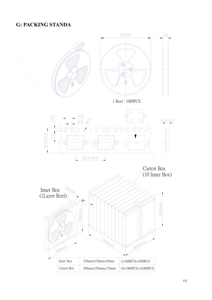 GSC1102YB-3V4000 specification page 5