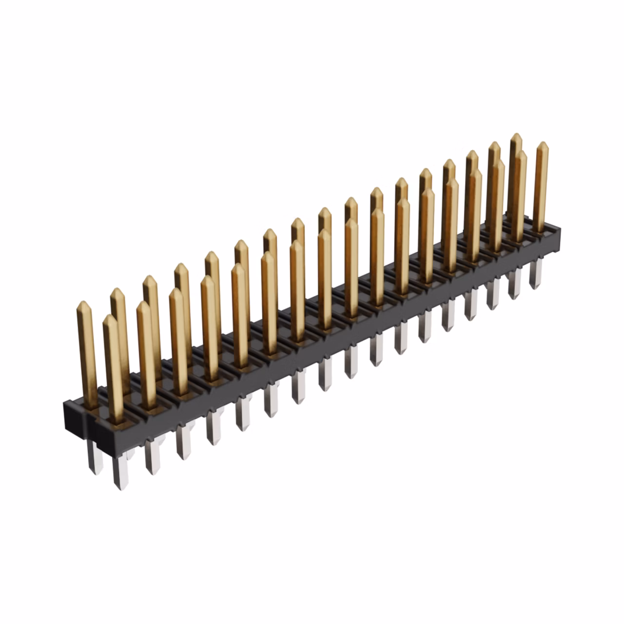 2.00mm Pitch Milli-Grid Header, Vertical, Through Hole, 14 Circuits, 0.38µm Gold (Au) Plating, Mating Pin Length 5.50mm, Tail Length 2.60mm, Tray, Lead-Free
