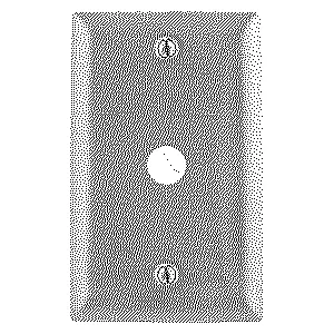 Wallplates and Boxes, Metallic Plates, 1- Gang, 1) .64