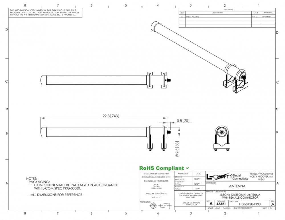 HG5812U-PRO technical document preview