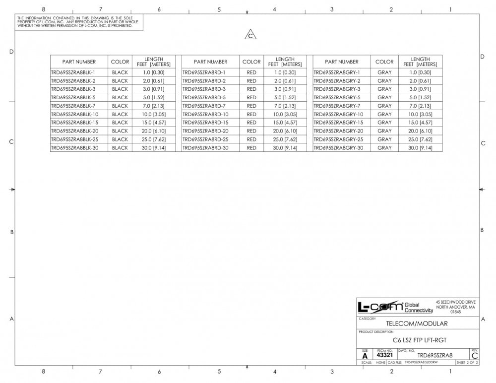 TRD695SZRA8RD-3 technical document page 2