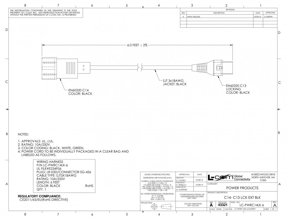 LC-PWRC14LK-6 product document preview