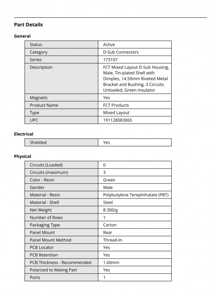 MOLEX 1731070272 product document image 2