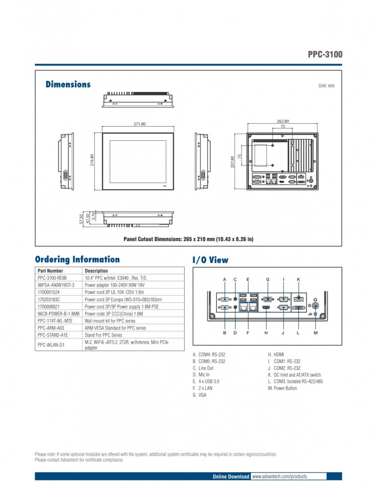 PPC-3100 document page 2