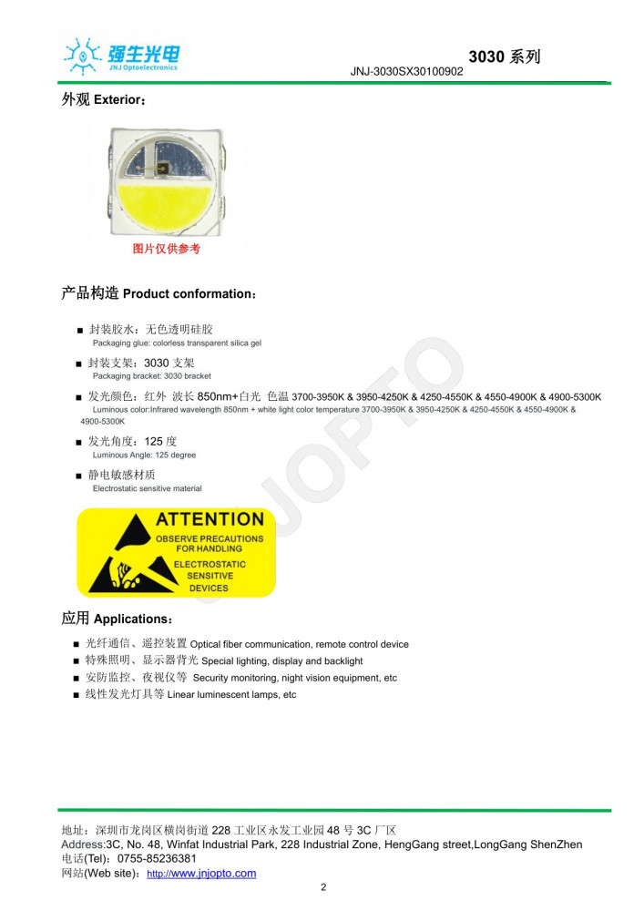 JNJ-3030SX30100902 datasheet page 2