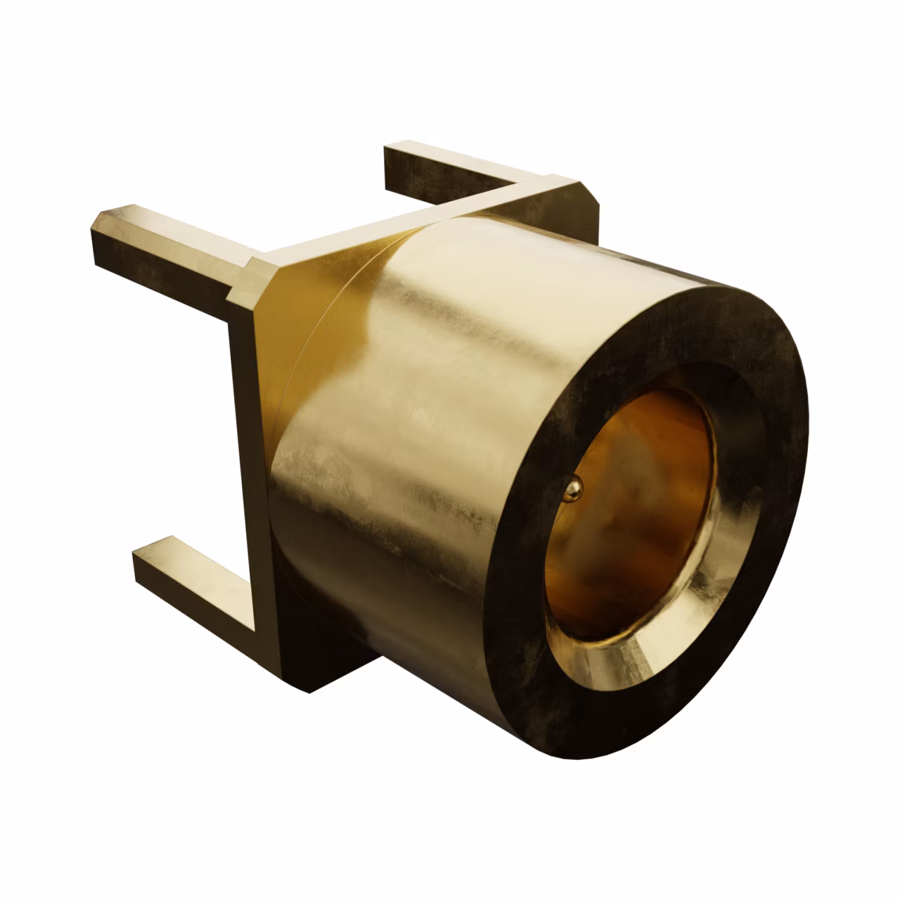 SMP Plug, Straight, Smooth Bore, PCB, Through Hole, 50 Ohms for sale