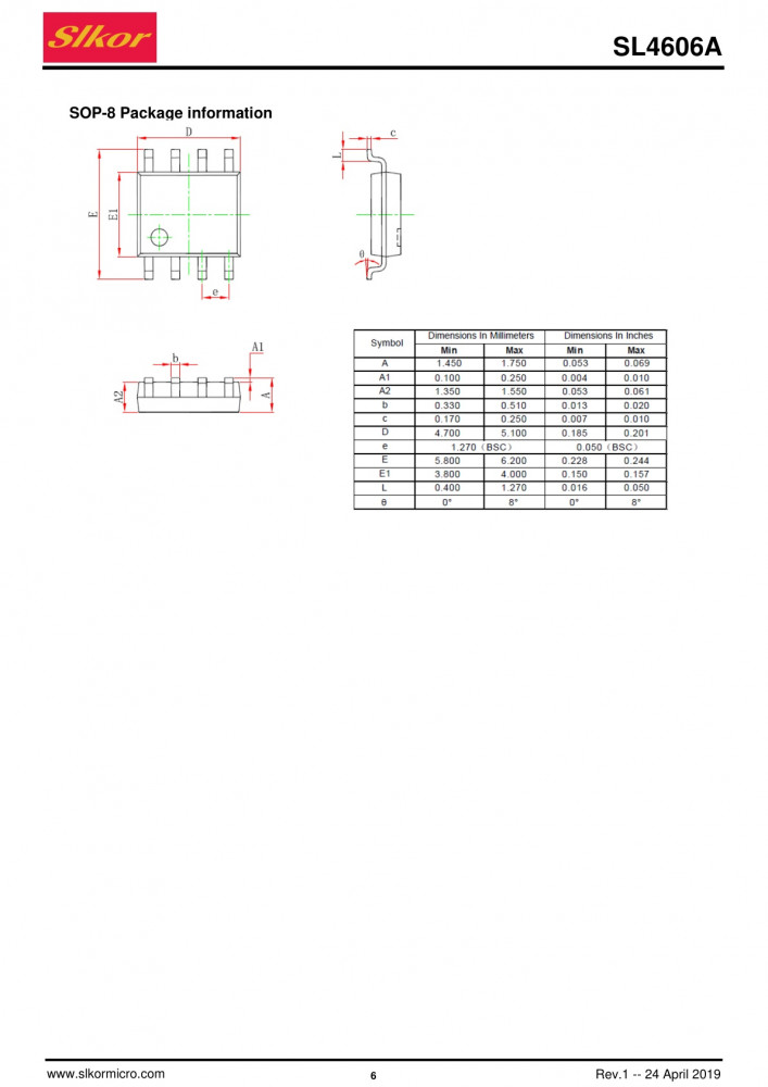 SL4606A datasheet page 6