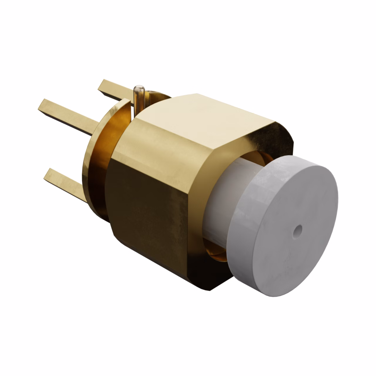 SMPM Plug, Straight, Full Detent, PCB, Through Hole, Surface Mount Signal, 50 Ohms for sale