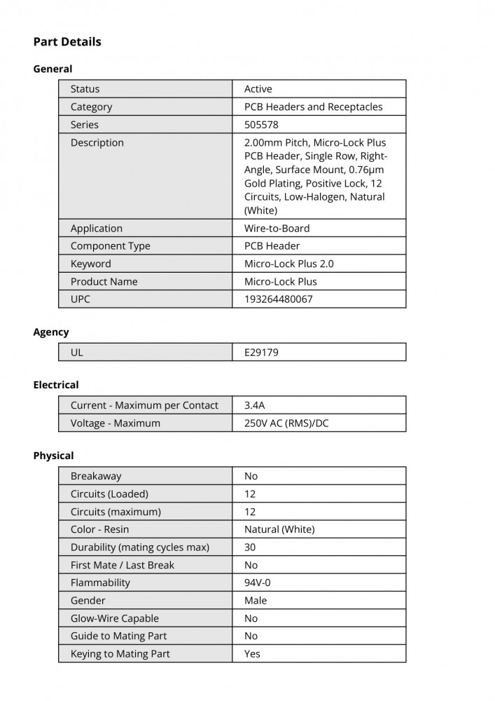 5055781240 technical document page 2
