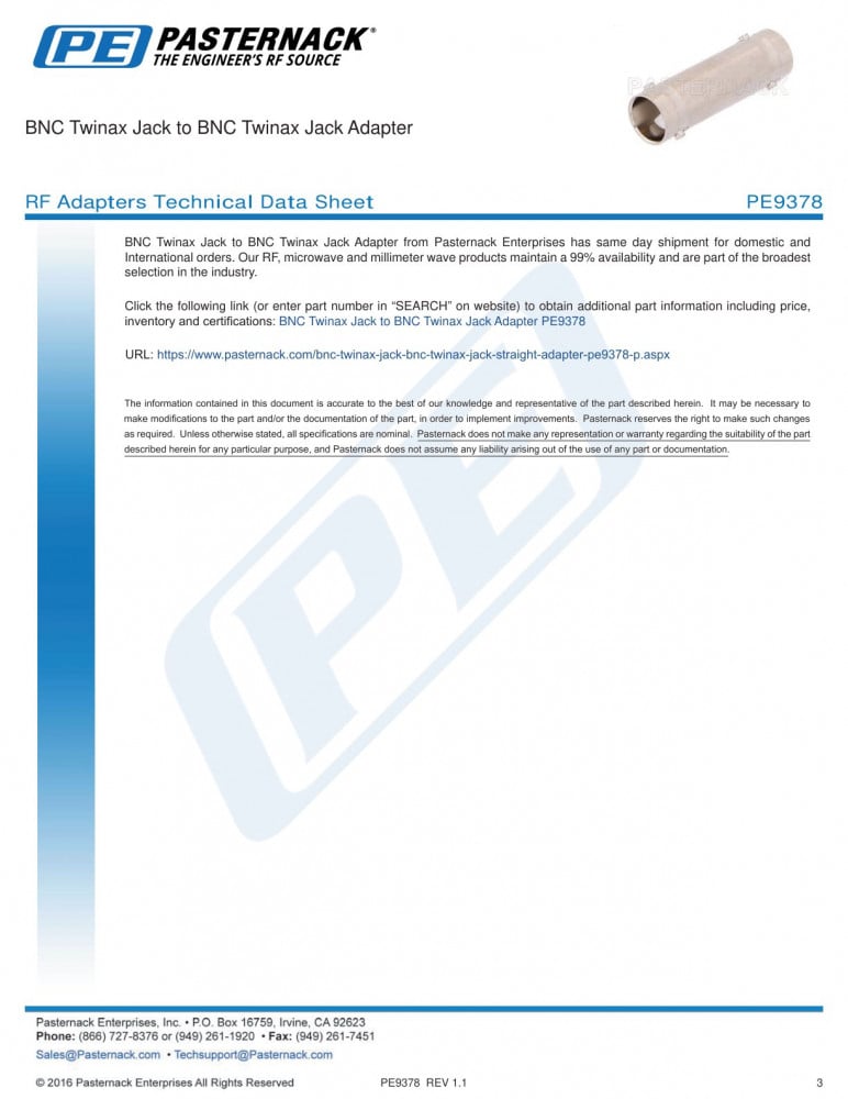 PE9378 technical document page 3