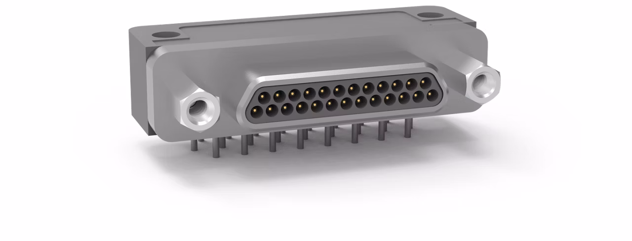 AirBorn M Series, Micro-D Board Mount Plug, 0.050