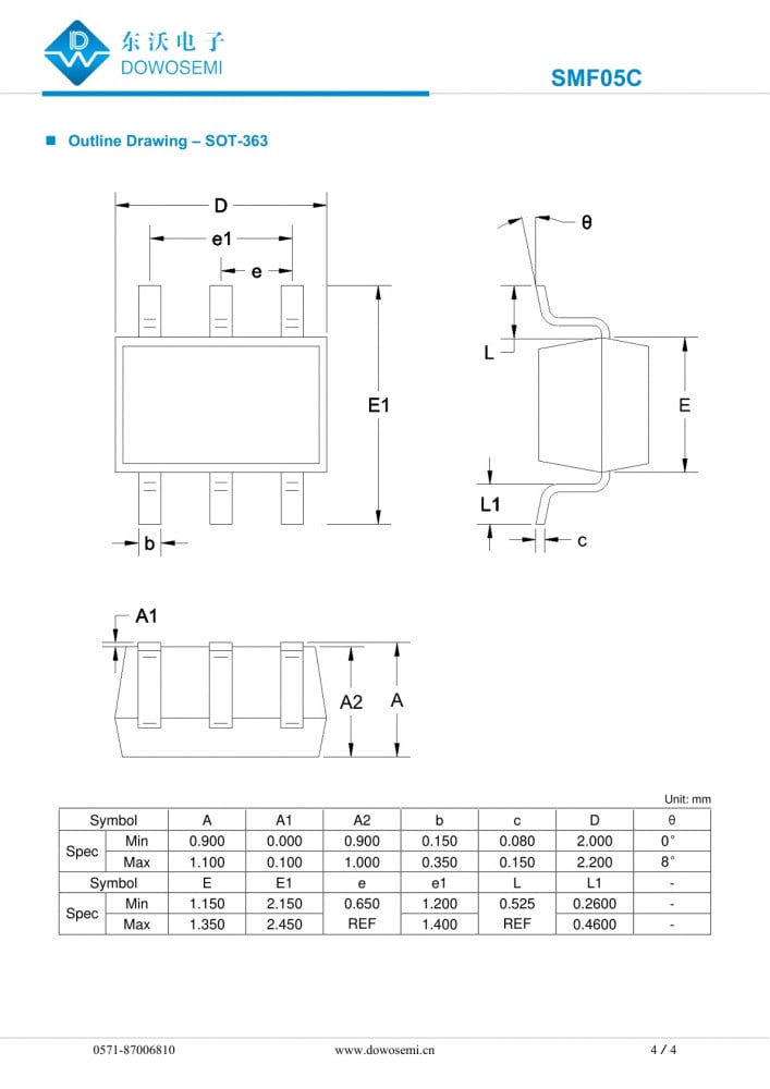 SMF05C technical document page 4