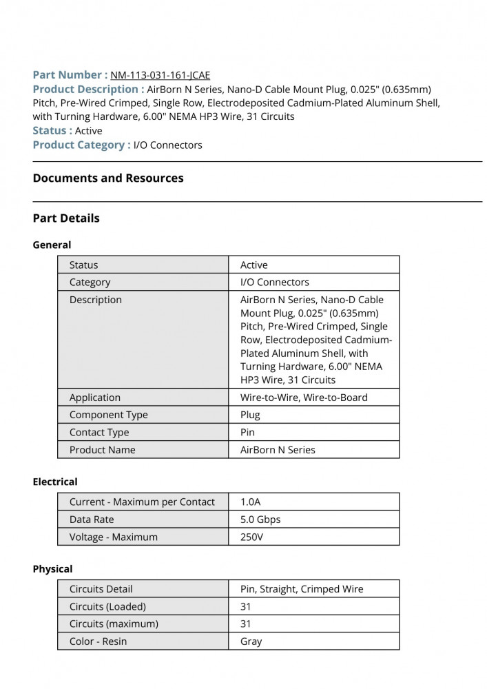 NM-113-031-161-JCAE technical document page 1
