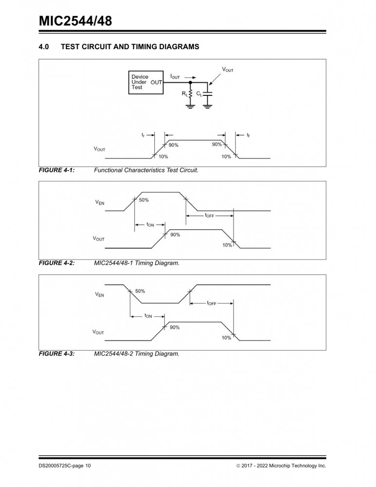 MIC2544 datasheet preview, page 10