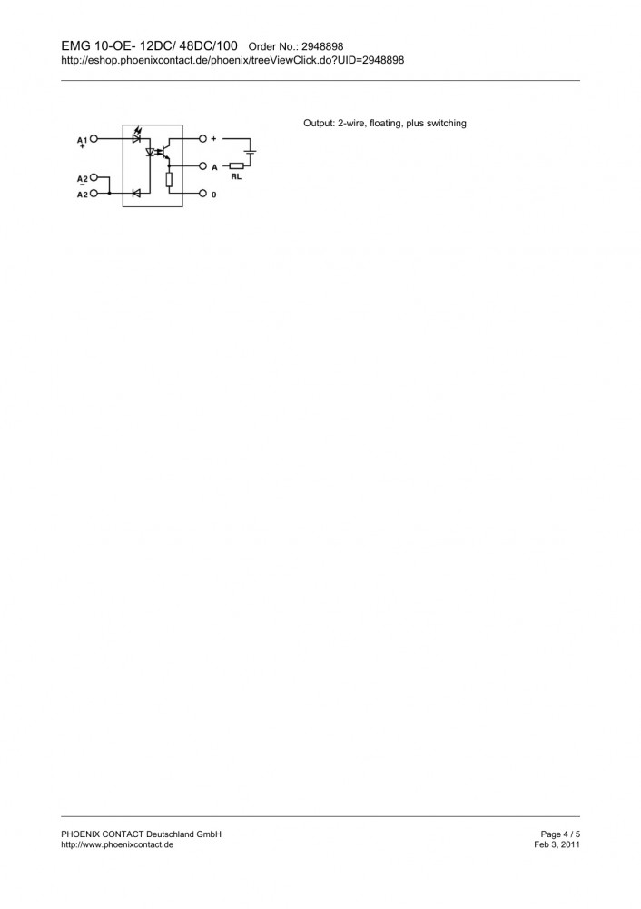 Phoenix Contact 2948898 technical document page 4