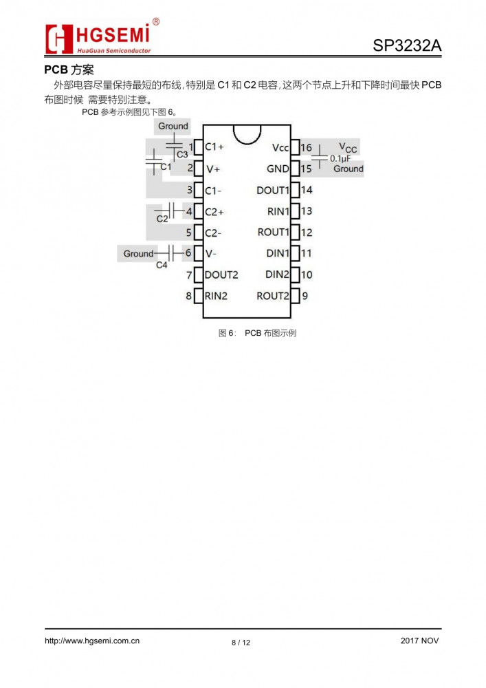 SP3232AEIN datasheet page 8