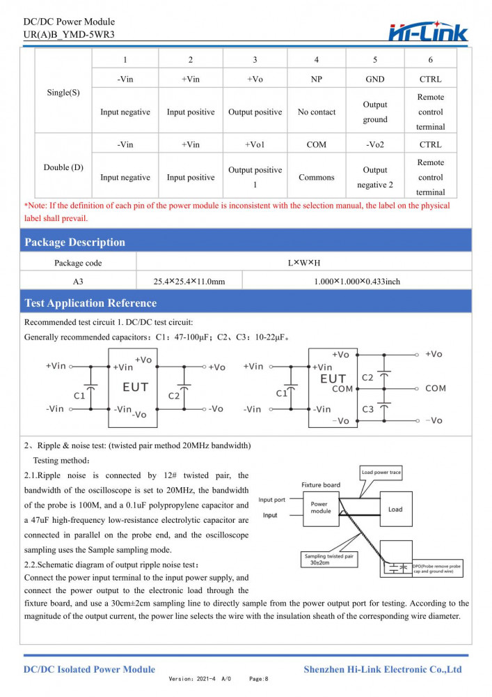 URB2405YMD-5WR3 datasheet page 8
