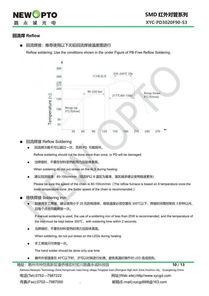 XYC-PD3020F90-S3 specification page 10