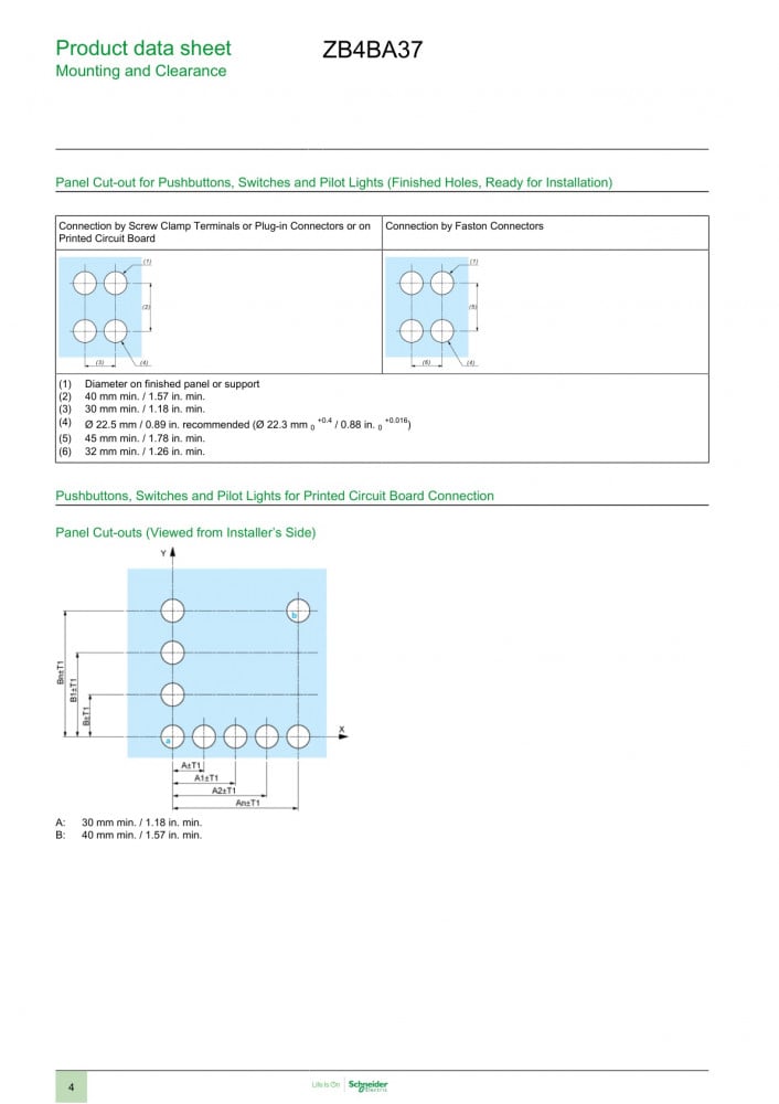 ZB4BA37 technical document page 4