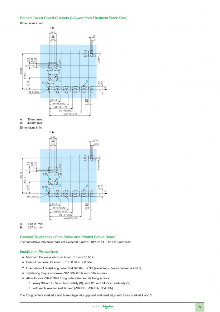 ZB4BA37 technical document page 5