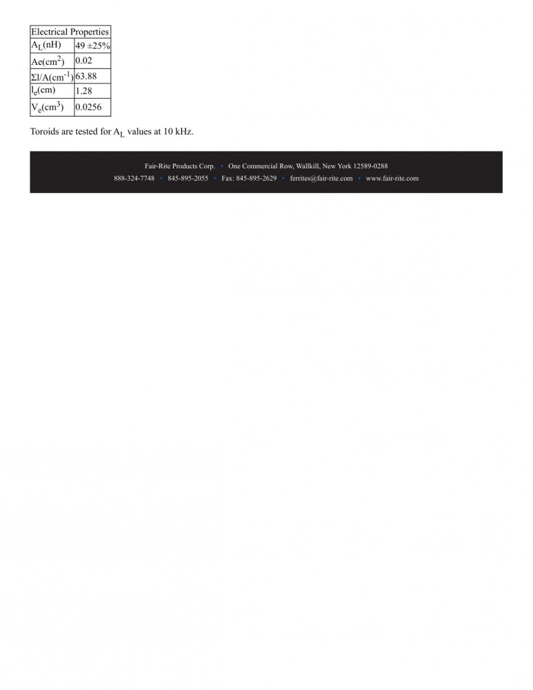Fair-Rite 5952020201 catalog page 2