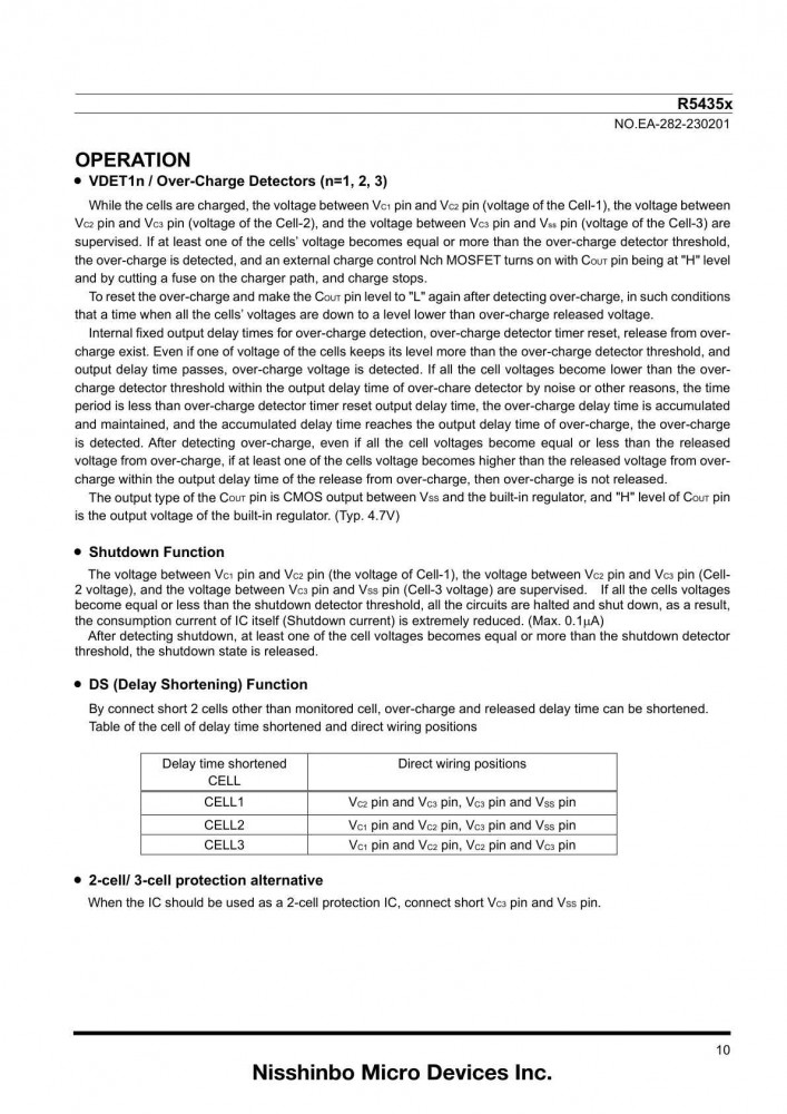 R5435 datasheet page 10