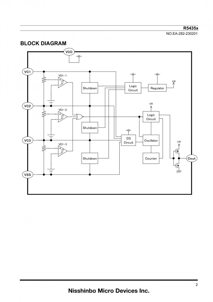 R5435 datasheet page 2
